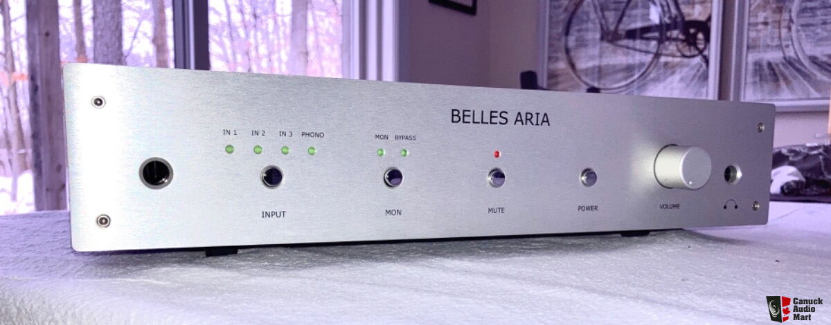 Belles Aria integrated amplifier For Sale - Canuck Audio Mart