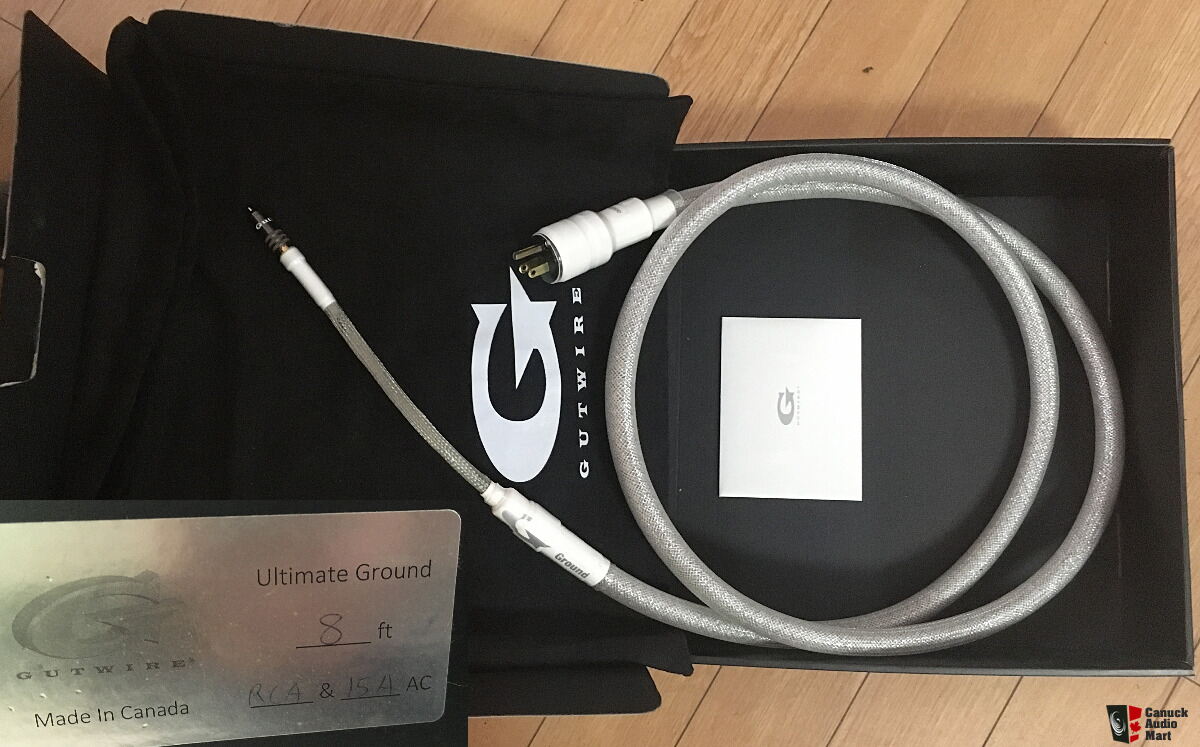Gutwire Ultimate Ground RCA - 8ft For Sale - Canuck Audio Mart