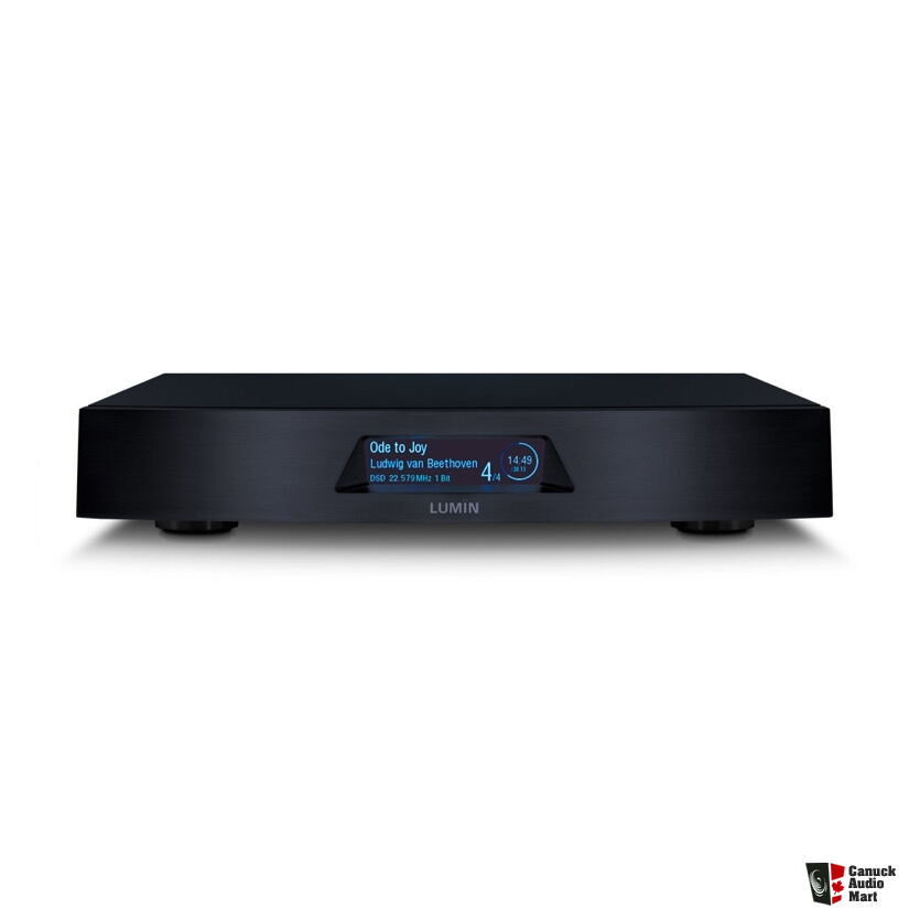 Lumin T2 Network Music Streamer/DAC (Black): MINT Open Box Demo; Full ...