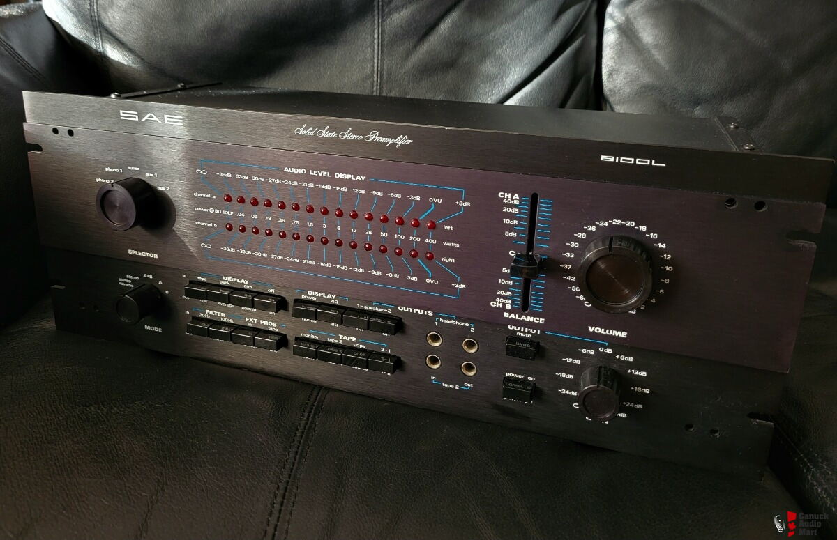 SAE 2100 L PRE Amplifier Photo #4278238 - Canuck Audio Mart