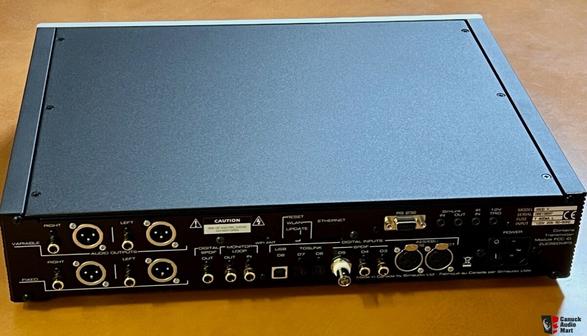 Moon 380DV silver For Sale - US Audio Mart