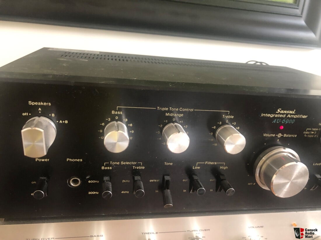 Sansui AU 6900 Integrated amplifier Photo #4279006 - Aussie Audio Mart