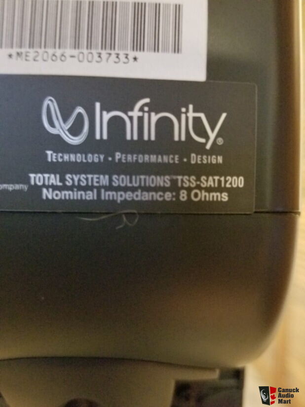 Infinity TSS 1200 speaker system Photo #4279578 - Canuck Audio Mart