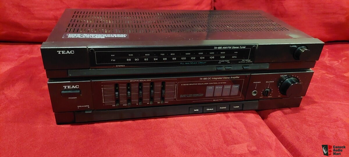 Rare TEAC TA-680 DC stereo receiver Photo #4281370 - UK Audio Mart