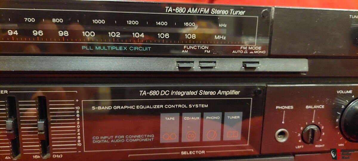 Rare TEAC TA-680 DC stereo receiver Photo #4281371 - UK Audio Mart