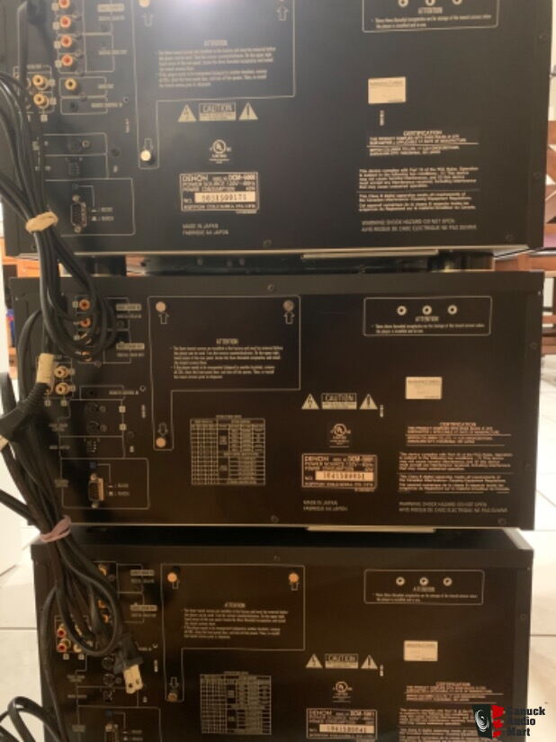 Denon DCM 5000 / 5001 (2) all 3 units Photo #4282648 - US Audio Mart