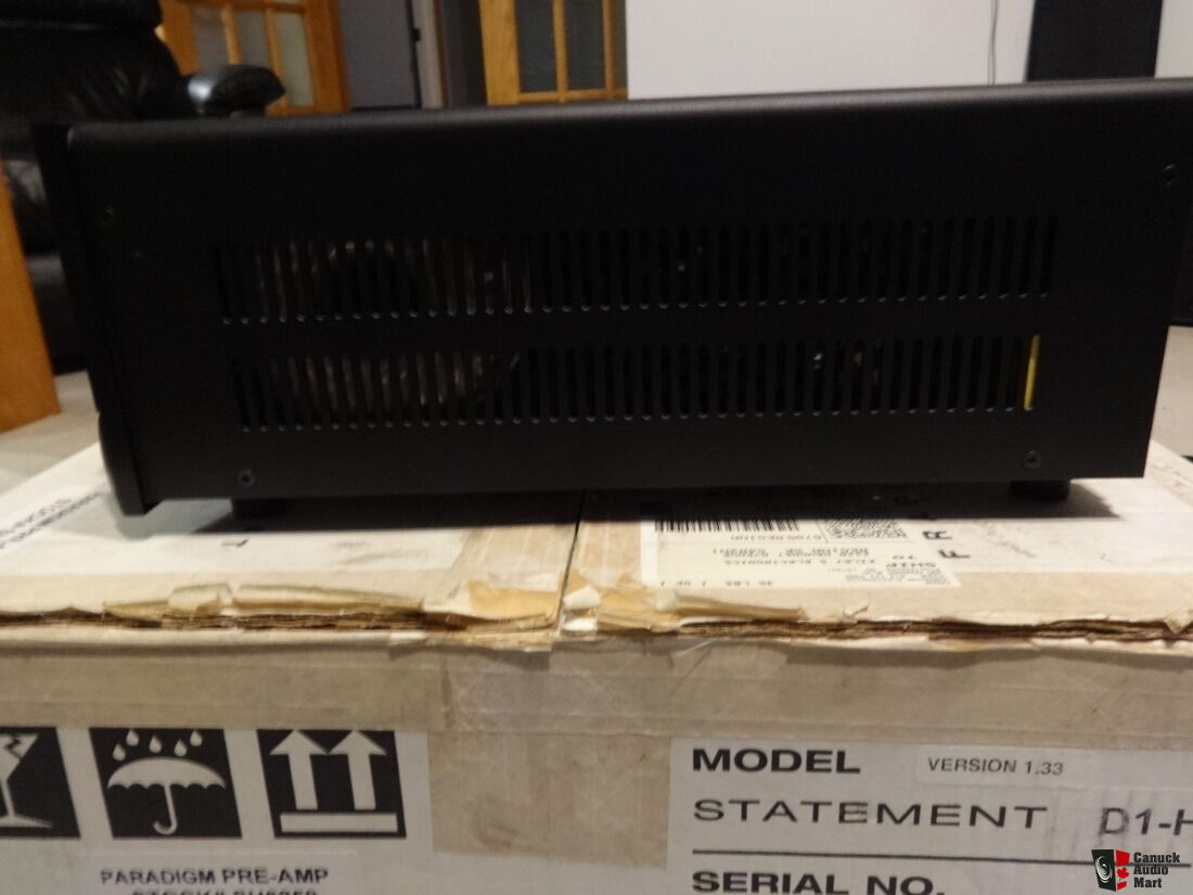 Anthem Statement D2 Pre-amp/Processor with New Remote, Taking Offers ...