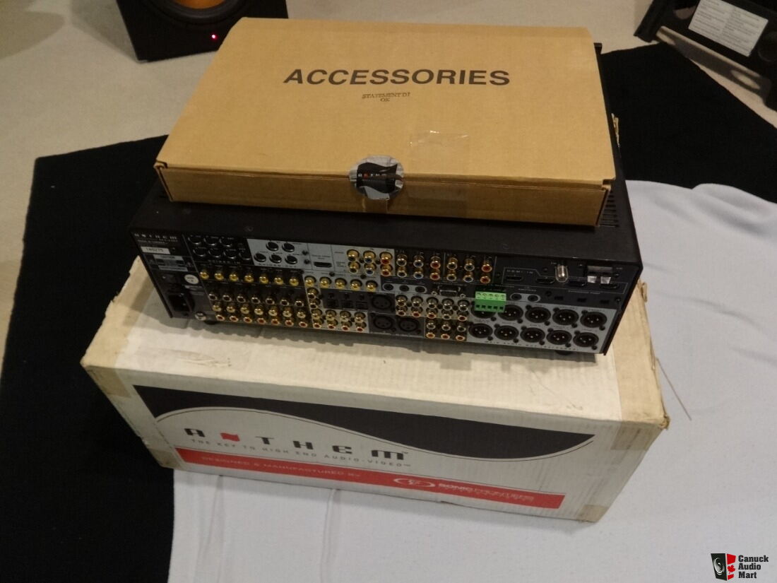 Anthem Statement D2 Pre-amp/Processor with New Remote, Taking Offers ...