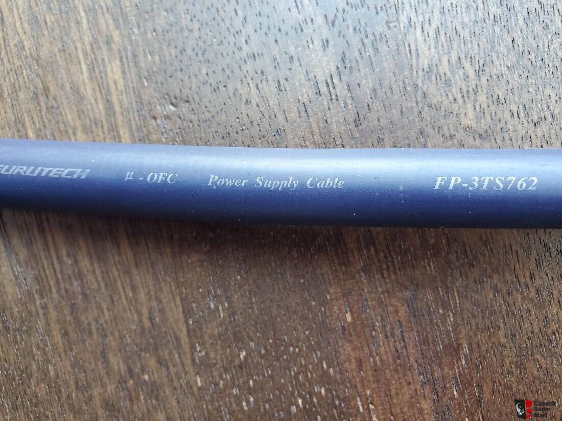 Furutech power cable FP-3TS762 with Furutech connectors FI-25(G) Photo ...