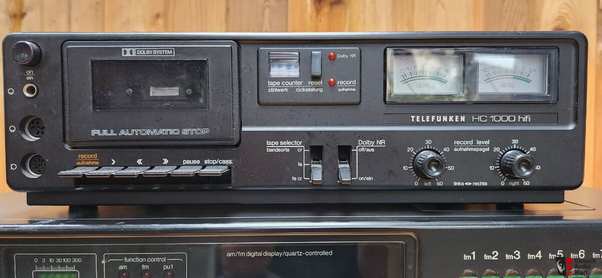 Vintage Telefunken HR5000 Digital Broadcast Receiver and HC1000 ...