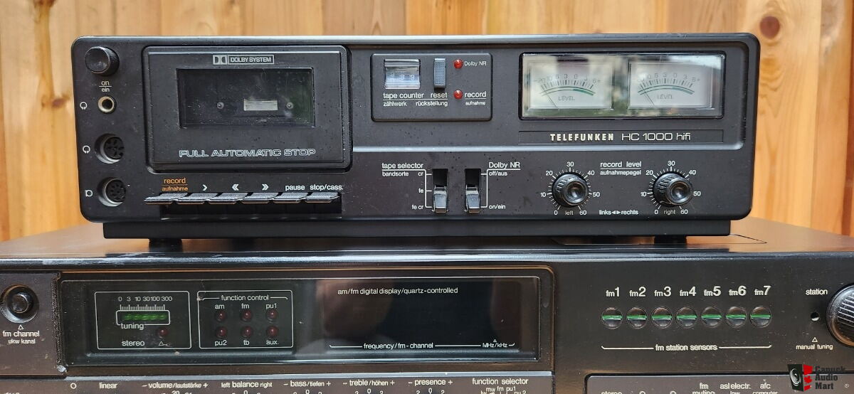 Vintage Telefunken HR5000 Digital Broadcast Receiver and HC1000 ...
