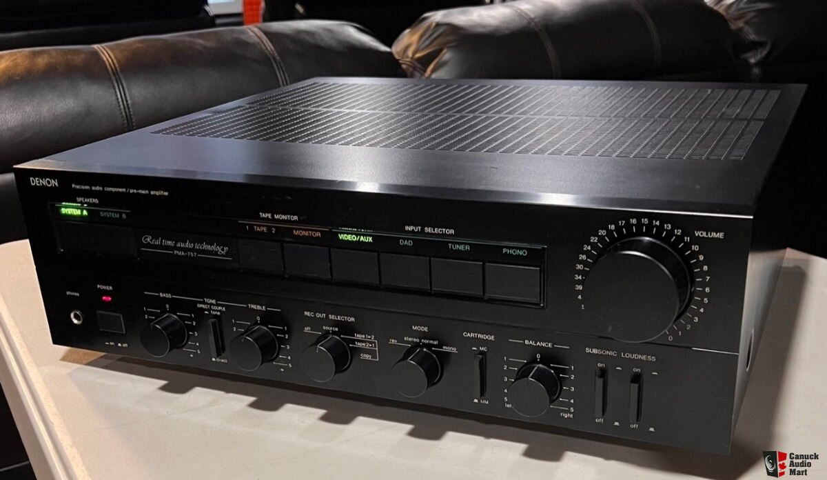 Rare Denon PMA-757 Integrated Amplifier Photo #4290140 - UK Audio Mart
