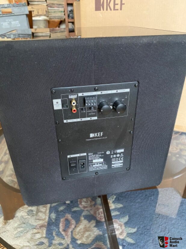 Kef KUBE10b High Performance 10 Inch active Subwoofer WOW guys LOOK ...