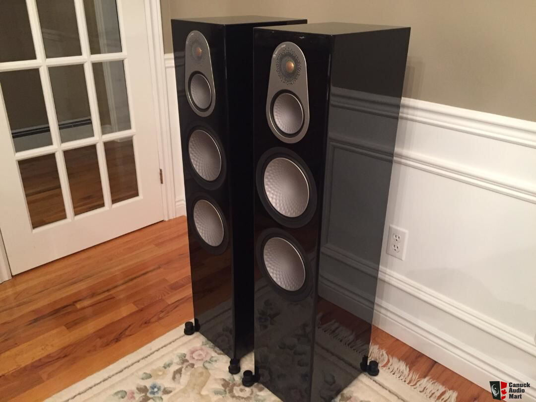 Silver 500 7G Floorstanding Speakers (Black Gloss): MINT (Open Box ...