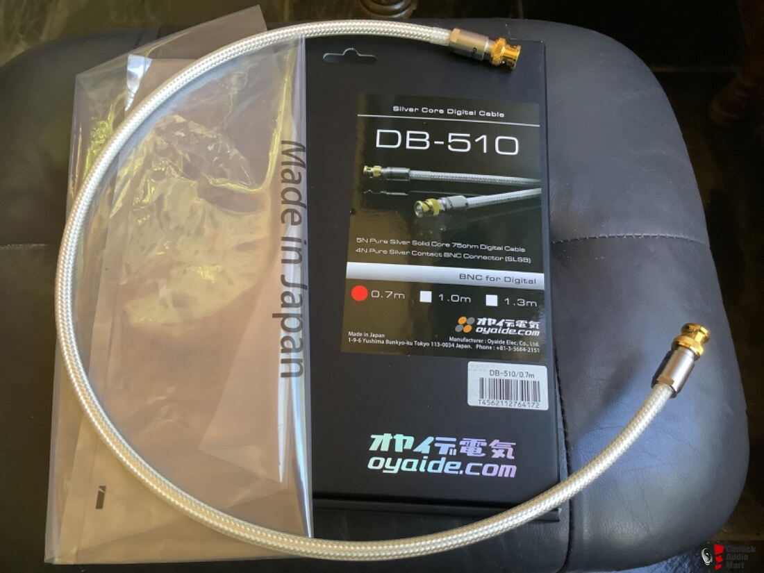 Bnc oyaide silver core digital For Sale - Canuck Audio Mart