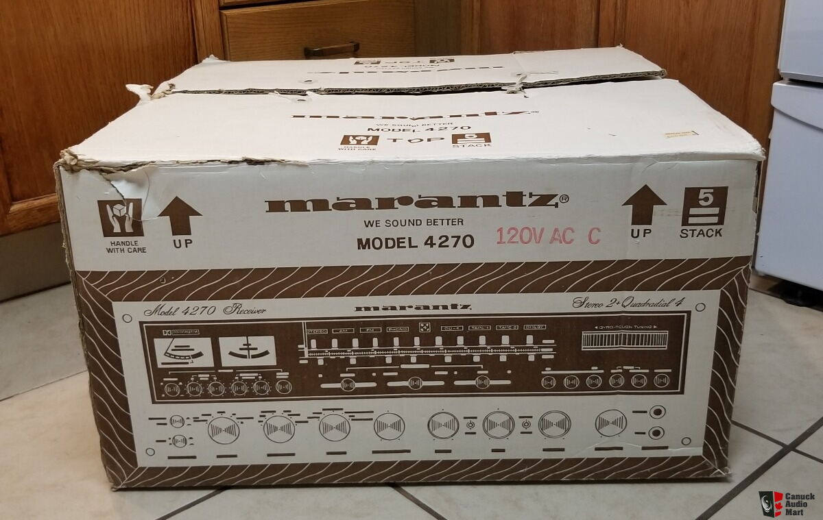 Marantz 4270 Stereo Receiver Amplifier in WC & Original Box Photo ...