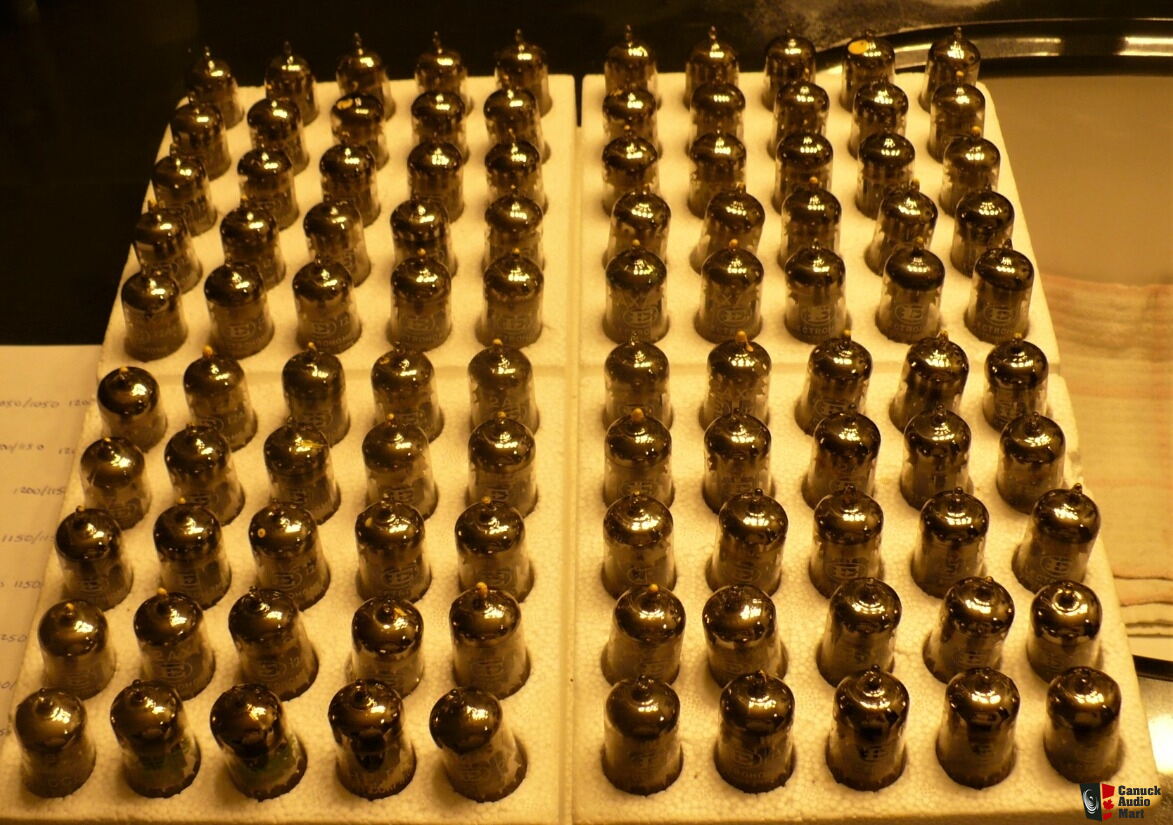 Amperex Holland 12ax7 ECC83 Preamplifier Tubes Exact Tubes As Bugle Boy ...
