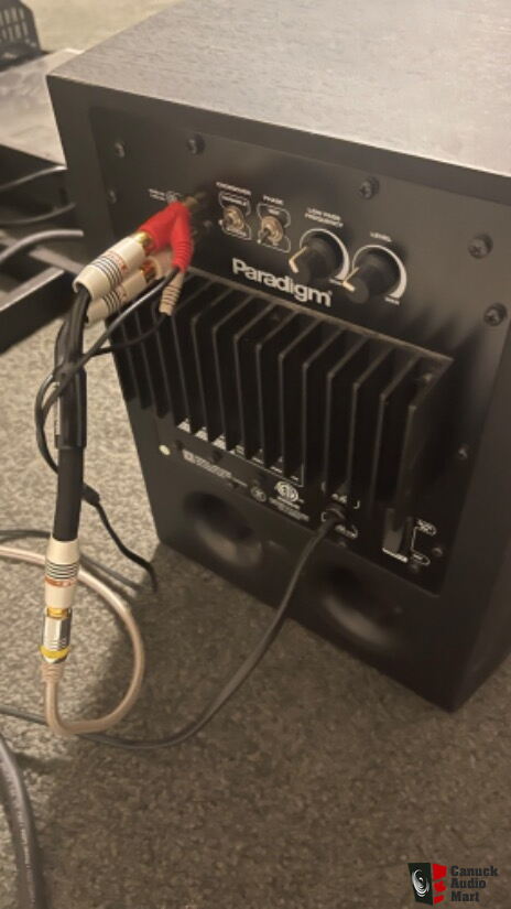 Paradigm pdr 8 Photo #4299425 - Canuck Audio Mart