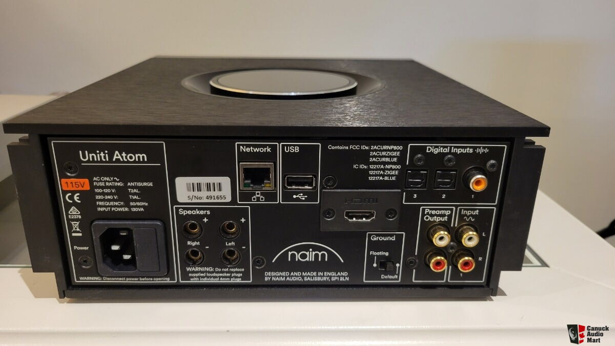 NAIM Uniti Atom (with HDMI) Photo #4300063 - UK Audio Mart