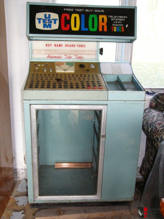 Retro 1950's “U-Test-M” Drugstore Tube Tester Photo #430018 - Canuck ...