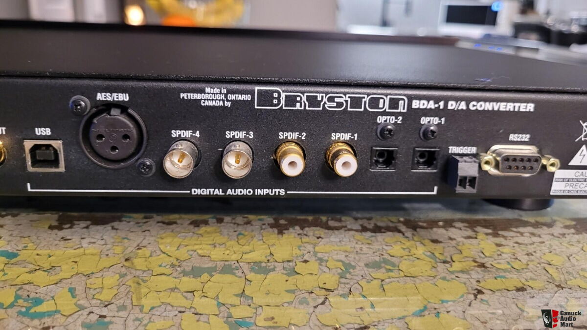 Bryston BDA-1 D/A Converter Photo #4302291 - Canuck Audio Mart