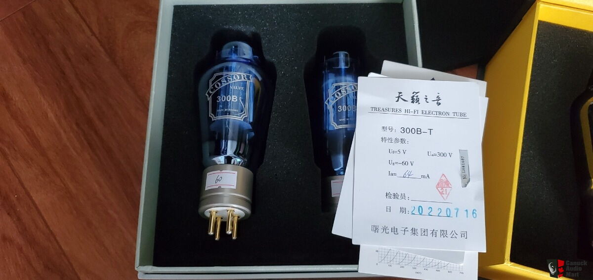 PSVane Cossor 300B Tubes (Blue Version) Photo #4302302 - US Audio Mart