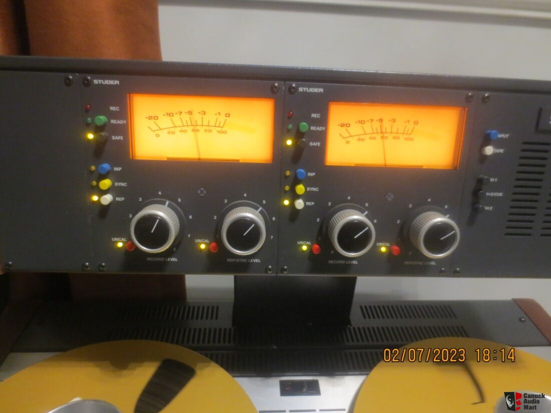 Studer A 812 IN EXCELLENT TO MINT Condition Photo #4302703 - Canuck ...
