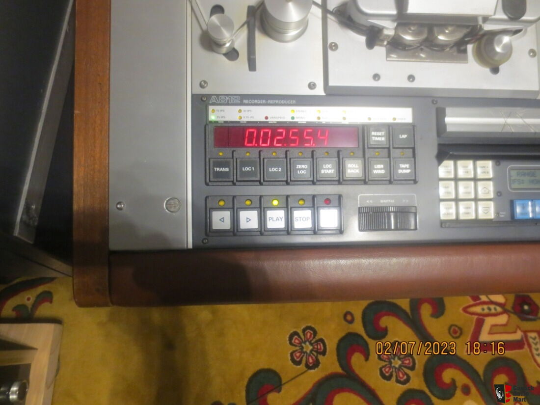 Studer A 812 IN EXCELLENT TO MINT Condition Photo #4302713 - Canuck ...