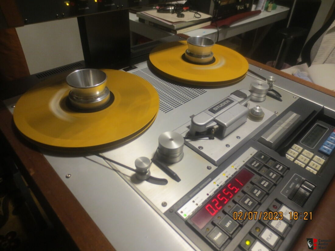 Studer A 812 IN EXCELLENT TO MINT Condition Photo #4302713 - Canuck ...