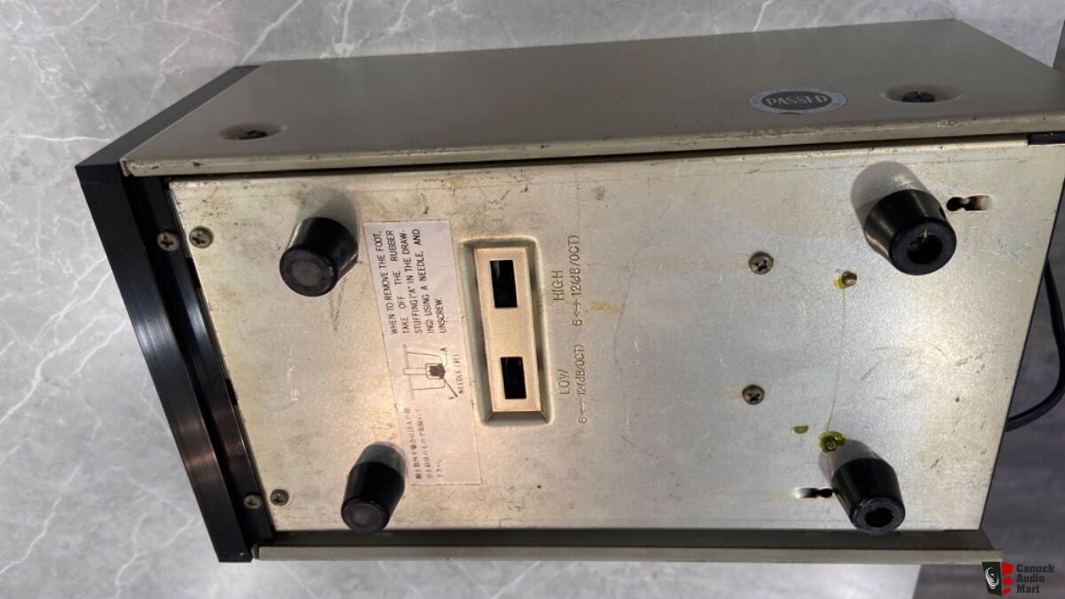 Sansui CD5 ELECTRONIC CROSSOVER perfect working,FIT BA-2000 BA-3000 CA ...