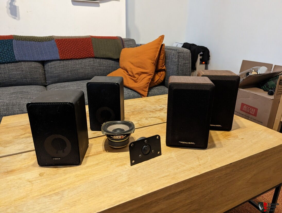 Realistic Minimus 7's + Spare Parts Photo #4304744 - Canuck Audio Mart