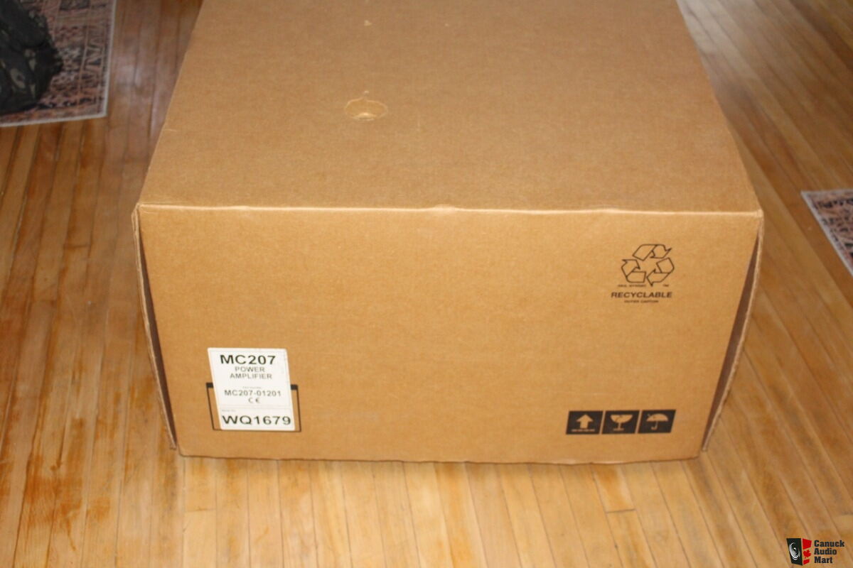 McIntosh MC-207 (7) CHANNEL Amplifier - Mint - Original Box - Serviced ...