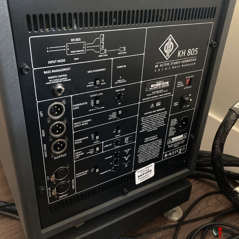 Change your mini monitors to floorstanding ones or even better ...