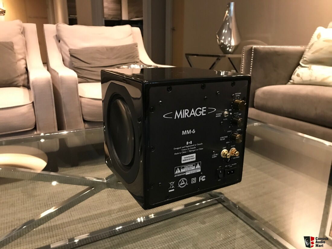 Ultra-Compact 800 Watt Mirage Subwoofer MM-6 Photo #4307683 - Canuck ...