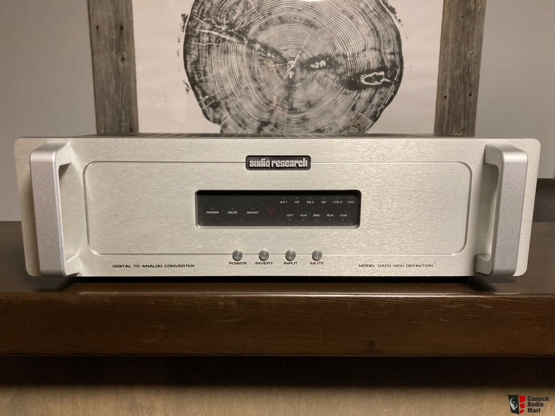Audio Research DAC 8 Pending payment Photo #4308450 - US Audio Mart