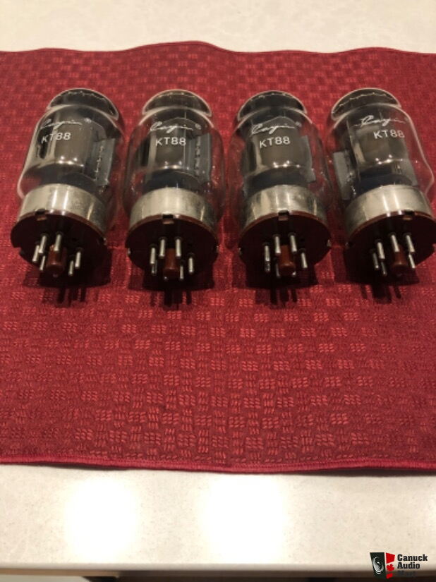 Matching quad Caying KT88's Cheap ! For Sale - Canuck Audio Mart