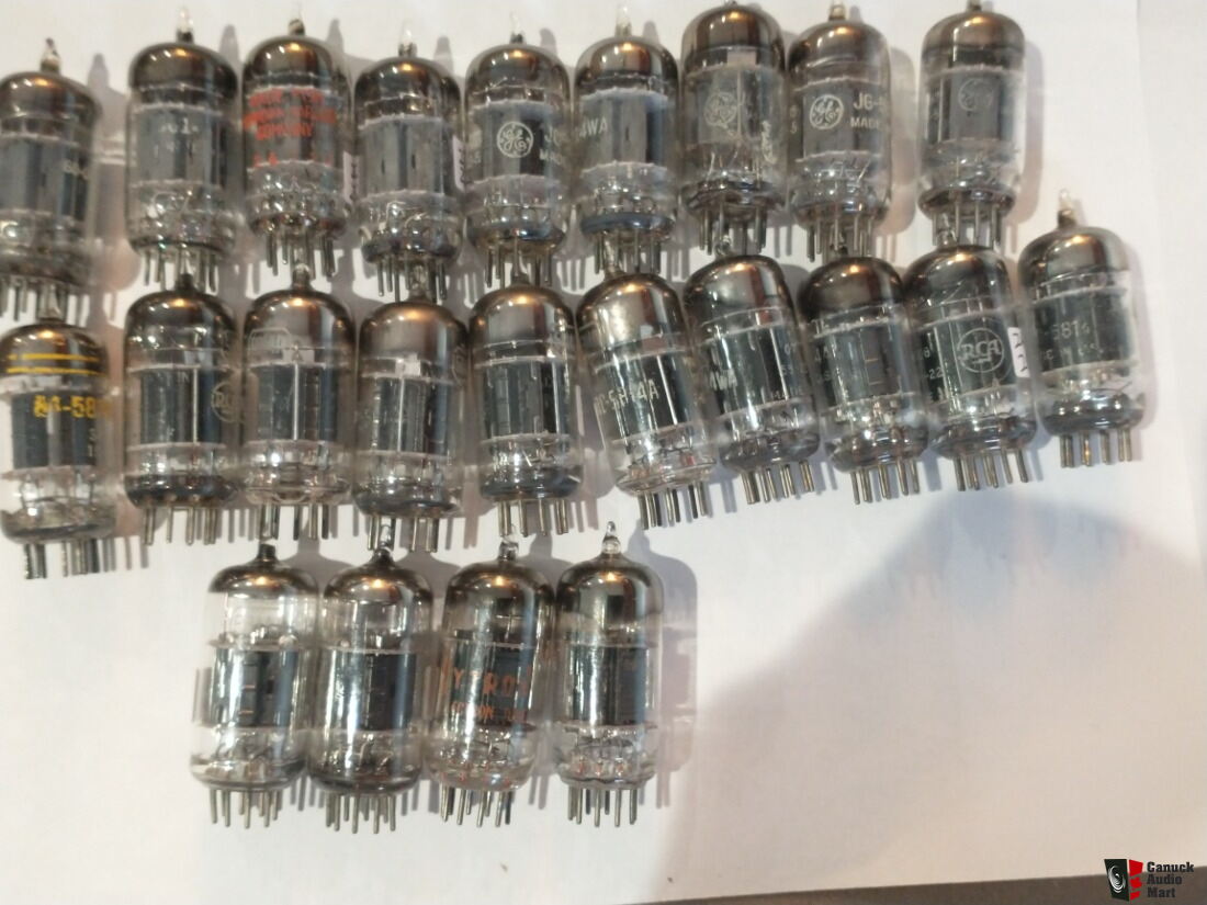 Huge Lot of 5814/12au7Variant RCA GE Sylvania Photo #4311796 - Canuck ...