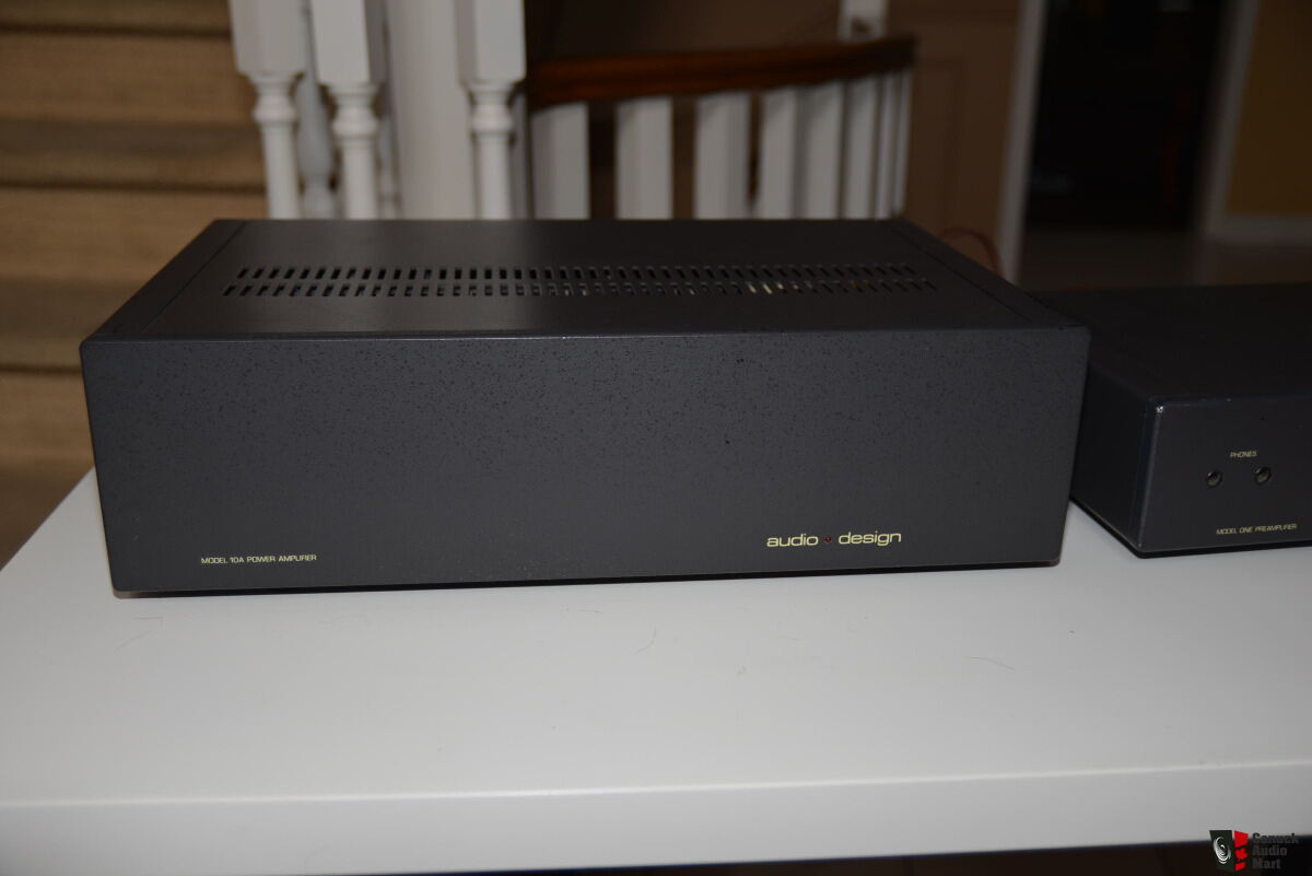 Audio Design - Model One Preamplifier and 10a Power Amplifier Photo ...