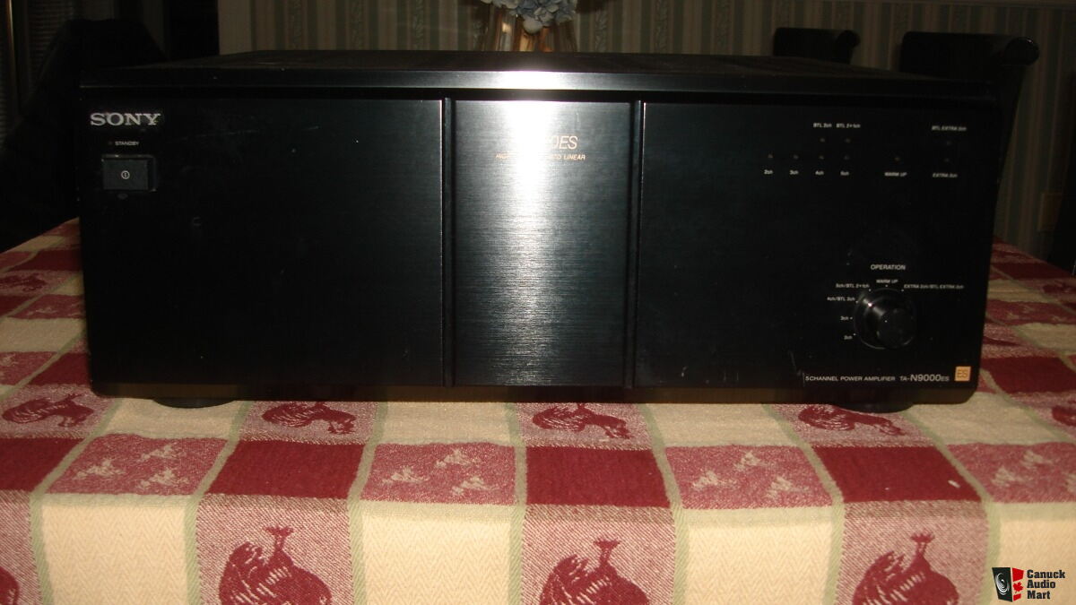 Sony TA-N9000ES 5 Channel Power amp Photo #4312266 - US Audio Mart