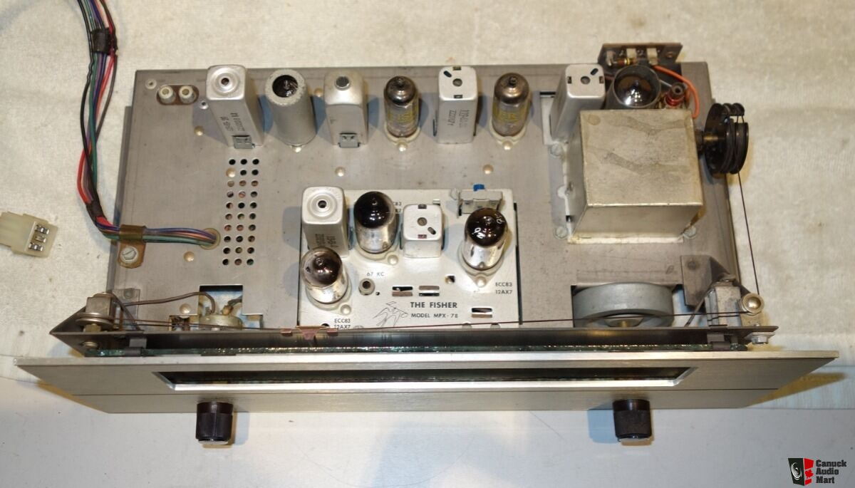 Very rare vintage 1962 Stereo Fisher Allegra X-19 Tube amp + matching ...