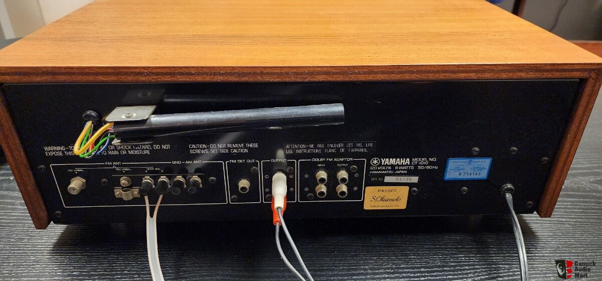 Yamaha CT 1010 - Natural Sound AM/FM Stereo Tuner (1977-80) Photo ...