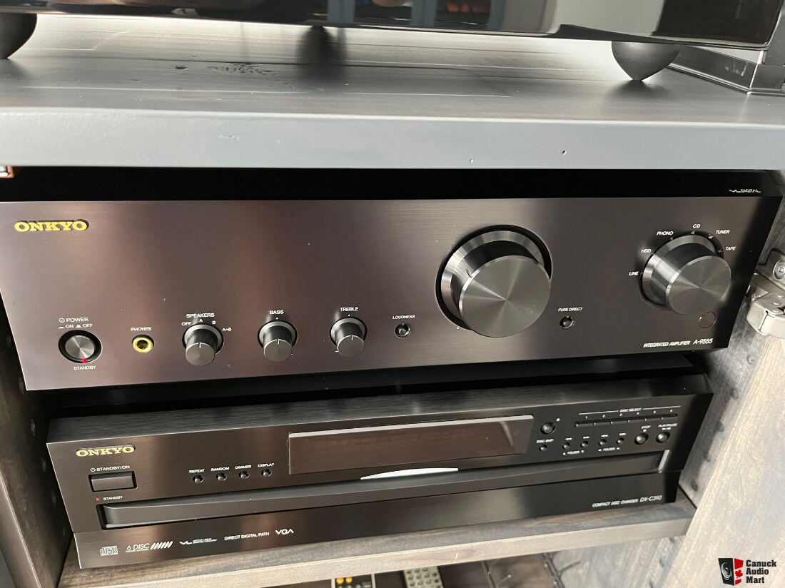 Onkyo A-9555 Integrated Amplifier (Black) Photo #4335401 - UK Audio Mart