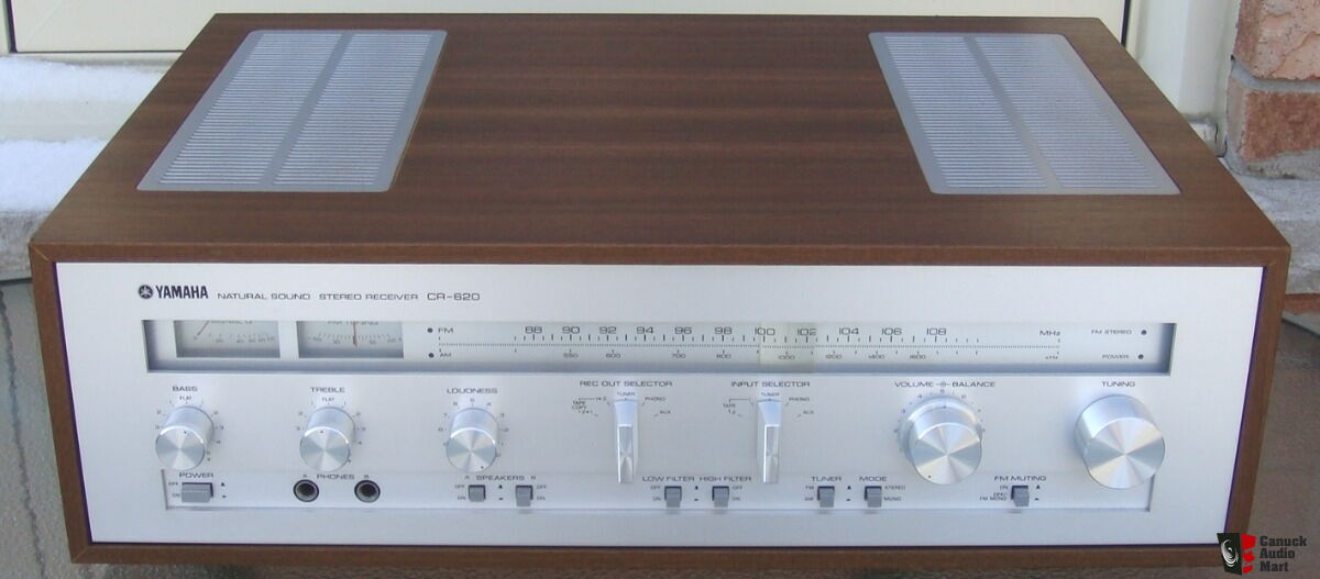 Yamaha CR-620 AM/FM Stereo Receiver + Manuals, Test Report (pdf) + More ...
