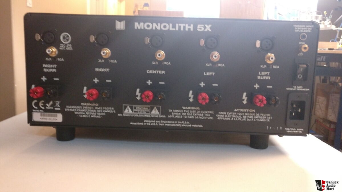 Monoprice Monolith 5x200w Amplifier Photo #4316147 - Canuck Audio Mart