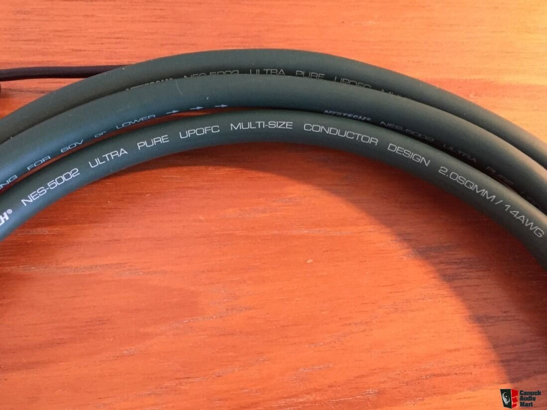 Neotech NES-5002 Speaker w/Banana Plugs 2.5M Pair. New! Photo #4316441 ...