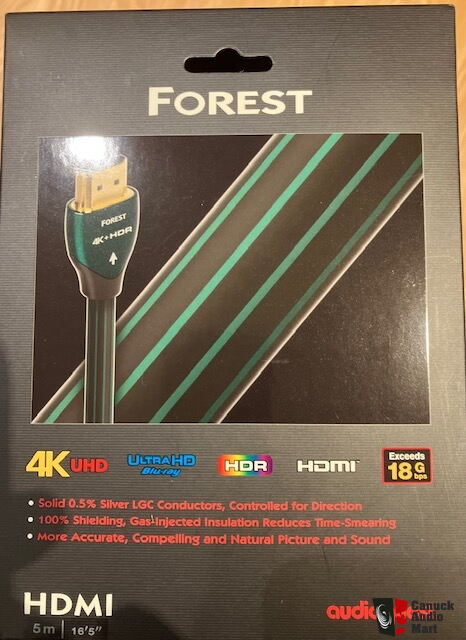 Audio Quest HDMI-Forest 5 meters For Sale - Canuck Audio Mart