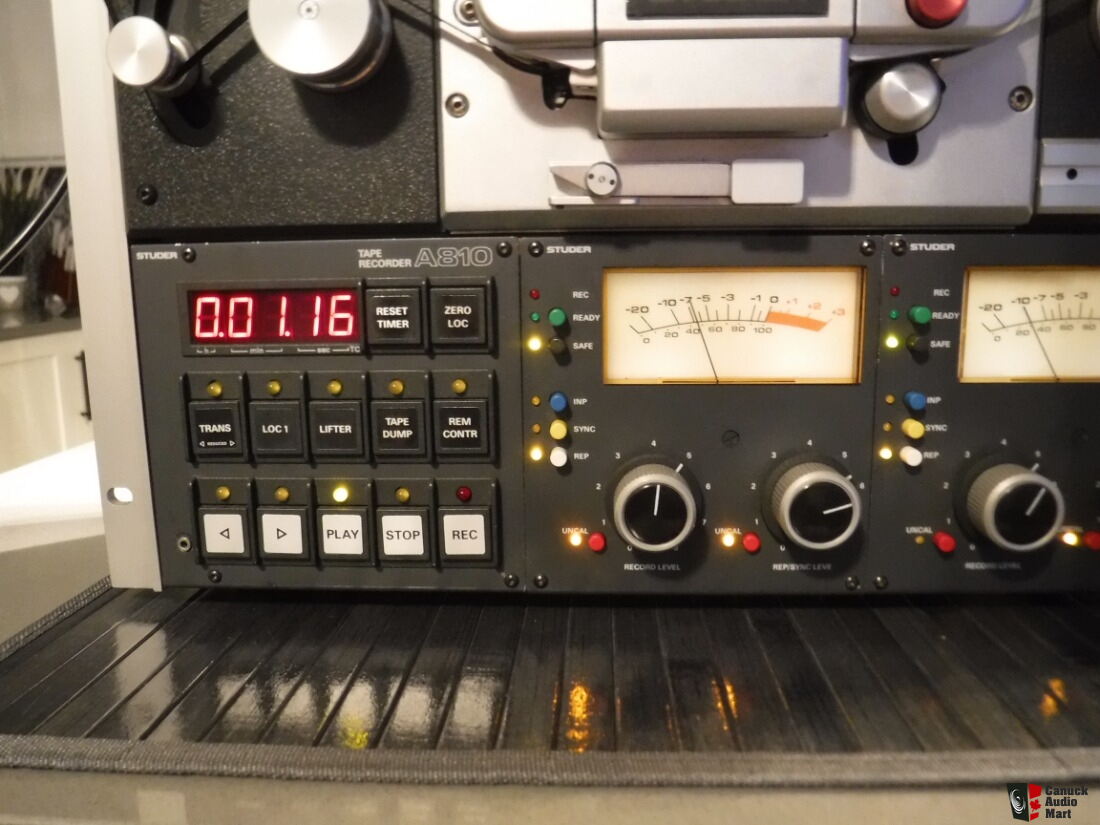 Studer A 810 & Studer A 812 For Studer A 820 Photo #4319297 - Canuck ...