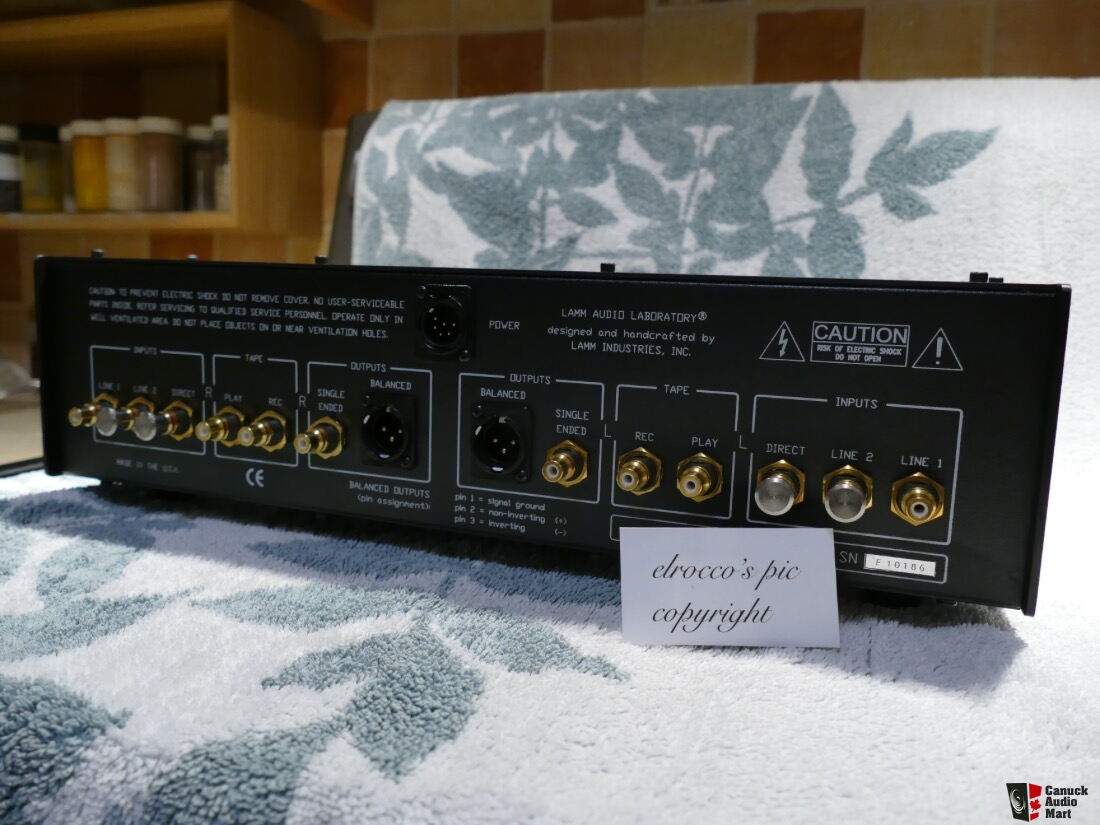LAMM L2.1 reference hybrid line level preamplifier Photo #4319366 - UK ...