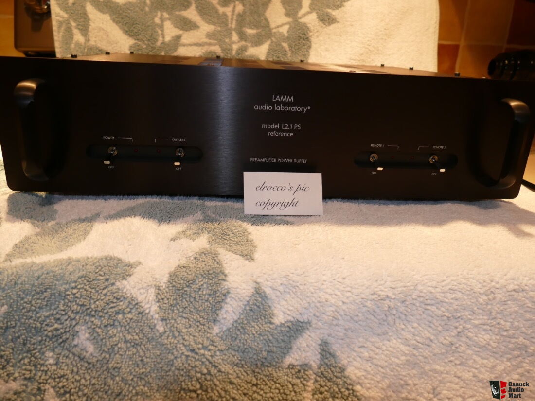 LAMM L2.1 reference hybrid line level preamplifier Photo #4319370 - UK ...