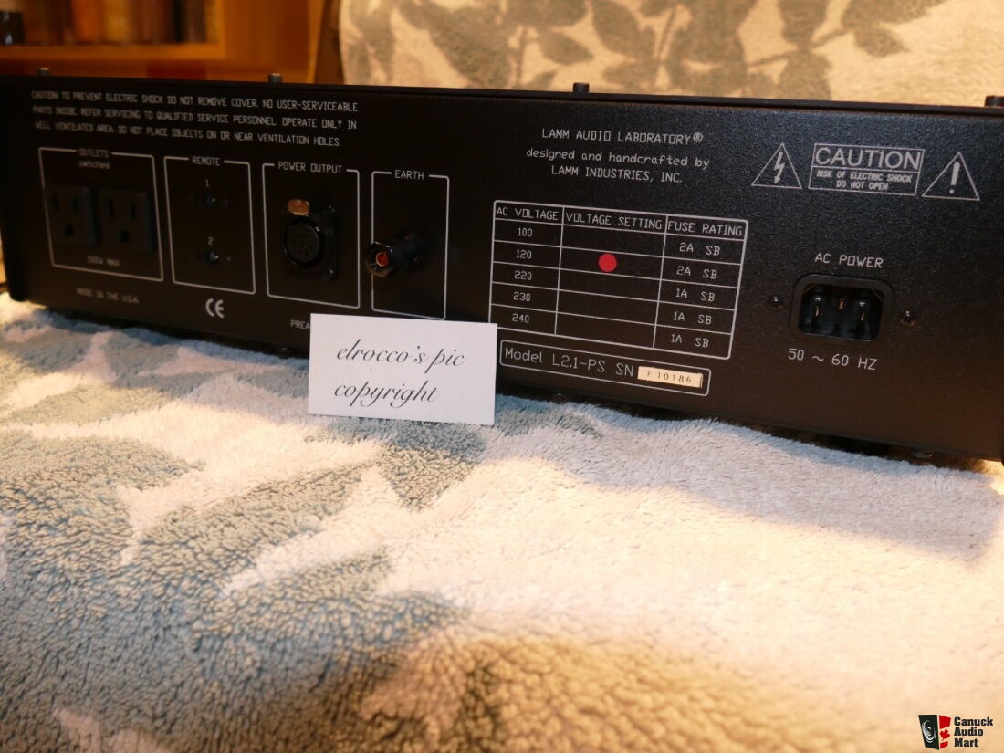 LAMM L2.1 reference hybrid line level preamplifier Photo #4319373 - US ...